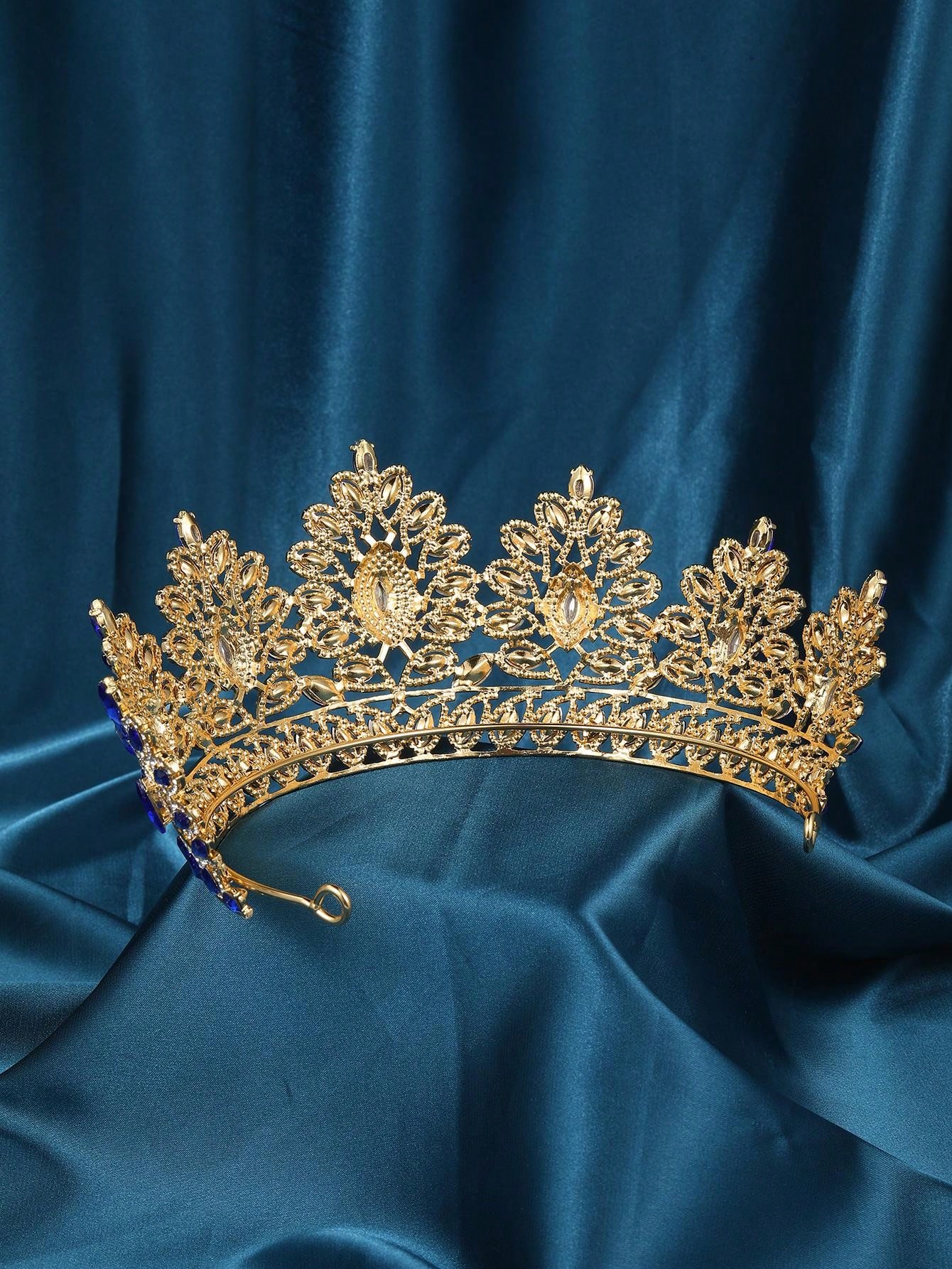 1pc Ladies' Luxurious Full Rhinestone New Year Crown, European Style ...