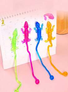12pcs Random Color Sticky Stretchy Lizard Toys, Party Favors, Creative ...
