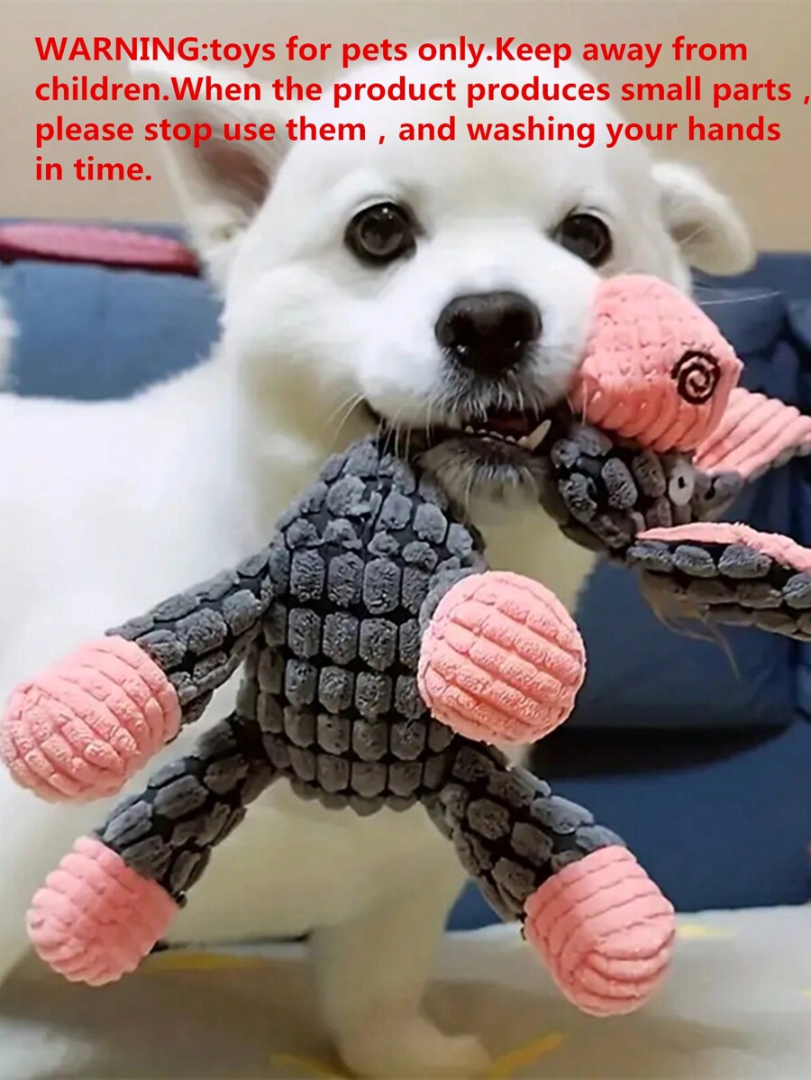 Donkey Shaped Plush Toy With Sound, Bite Resistant And Grind Teeth ...