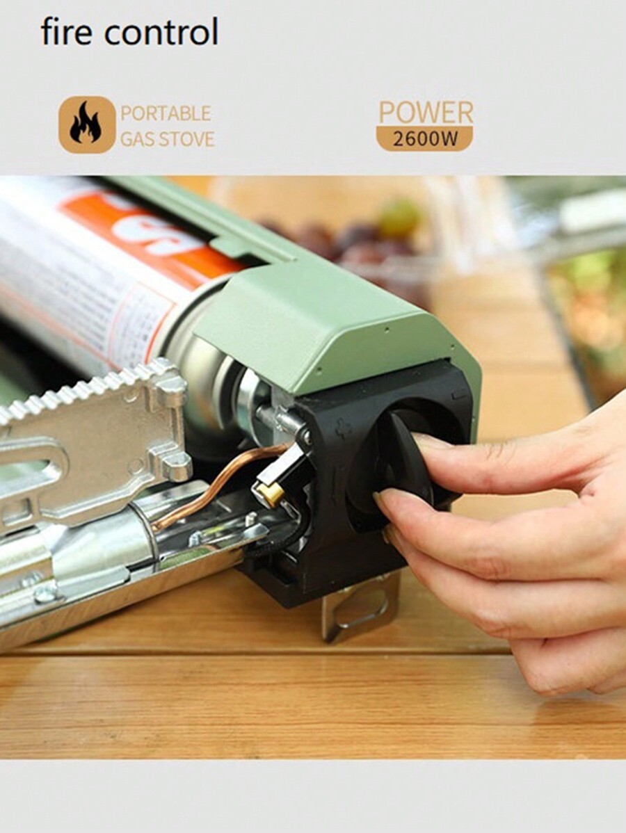 Portable Folding Gas Stove, Windproof Card Type Outdoor Camping Stove ...