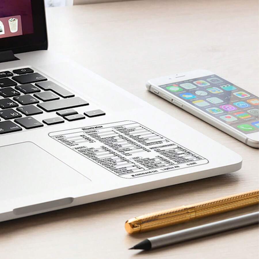 1pc Laptop Software Quick Reference Shortcut Key Sticker | SHEIN USA