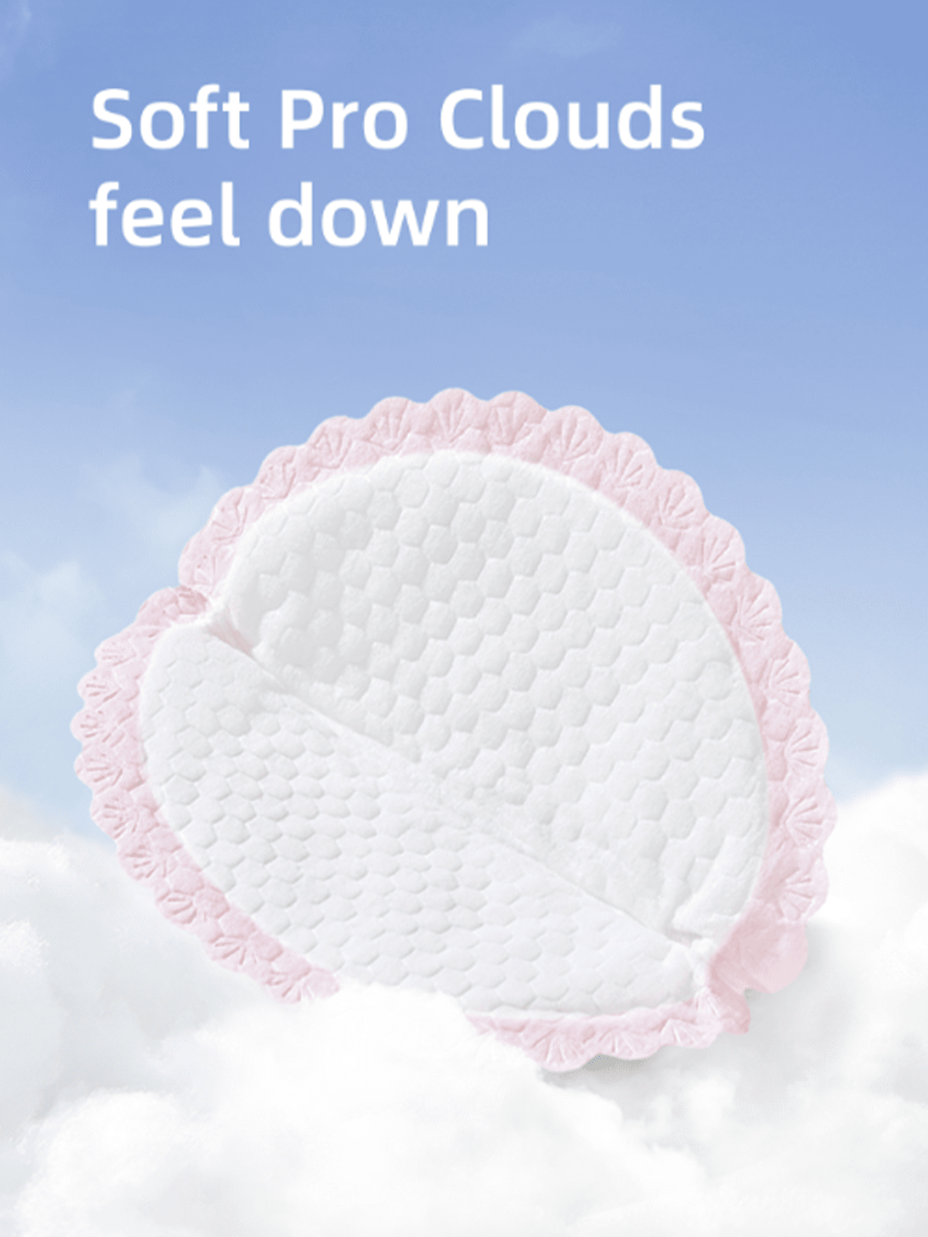 1box/100pcs Shell-Shaped Disposable Nursing Pad, Breathable, Thin, Anti ...