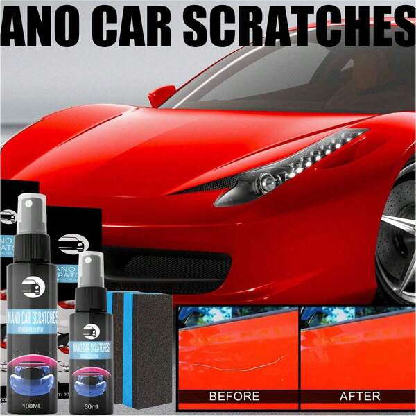 Scratch Repair Spray Car Scratch Coating Agent Maintenance Crystal ...