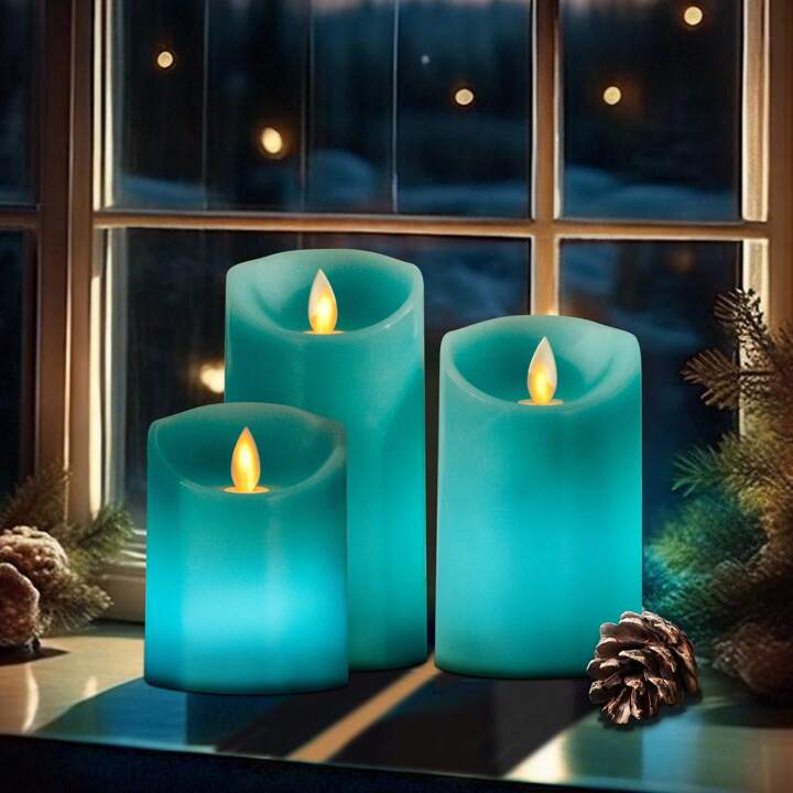Turquoise candles store