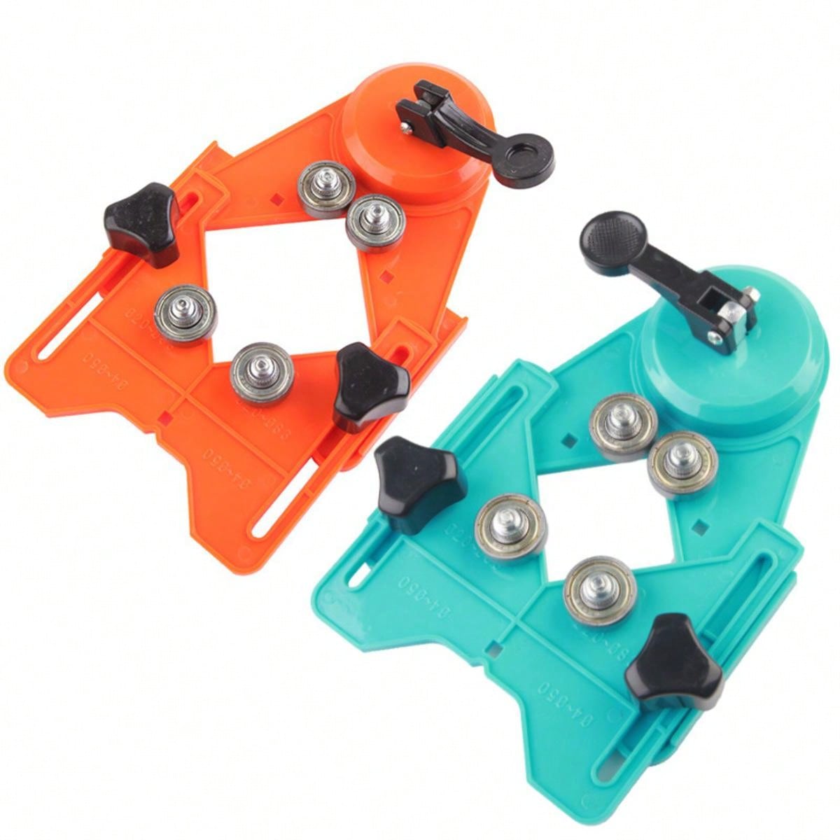 A Ceramic Tile Hole Locator With Adjustable Drilling Locator, Ceramic ...