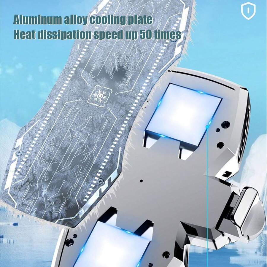 Phone Cooler, Cell Phone Cooling Fan With Twin Turbines And Engines ...