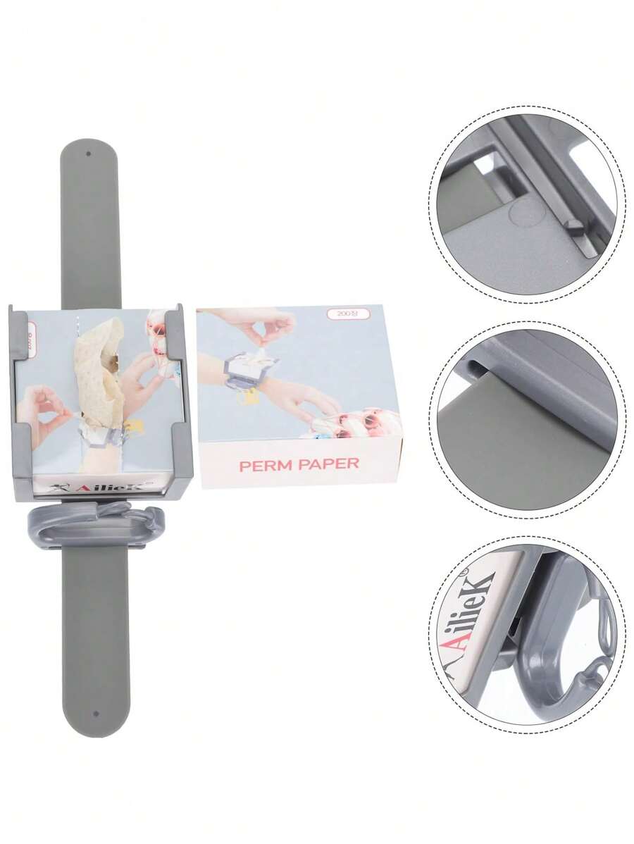 A Set 200 Sheets Hair Curler Perm Papers Heat Resistant Blanching Hair ...