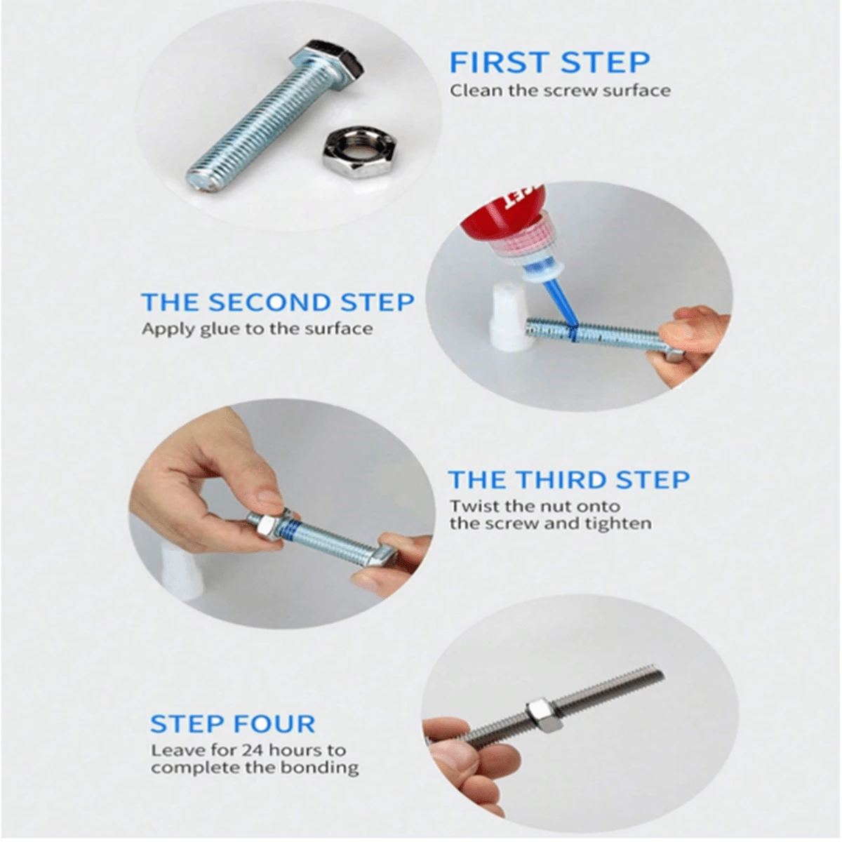 Adhésif de blocage de vis Loctite 243, frein-filet, produit d ...