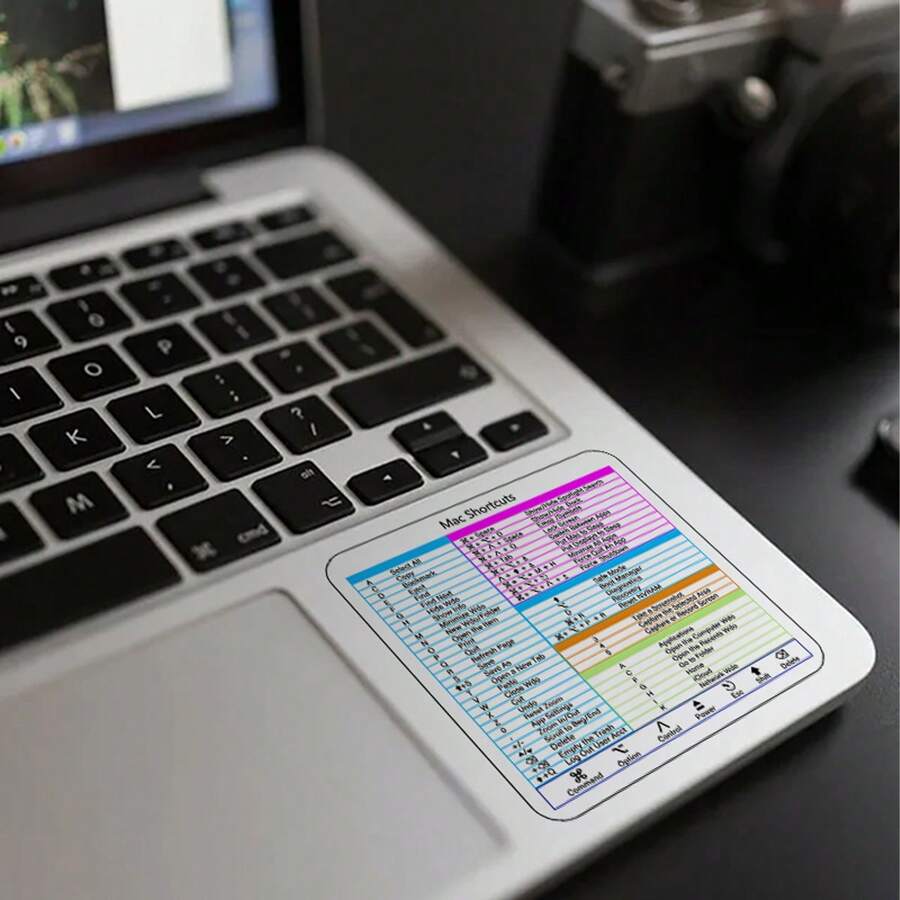 1pc Laptop Computer Software Shortcut Key Reference Table Stickers ...