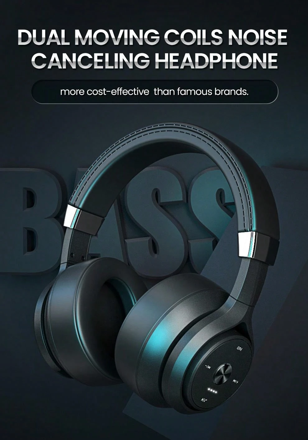 Casque Sans Fil Picun P28x, 30h De Lecture, Écouteurs Sans Fil Avec ...