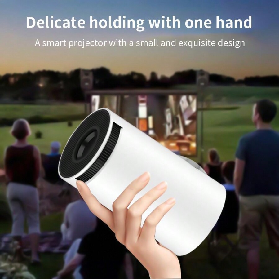 Mini Projector, Support 1080P Portable Projector, Smart Projector With ...