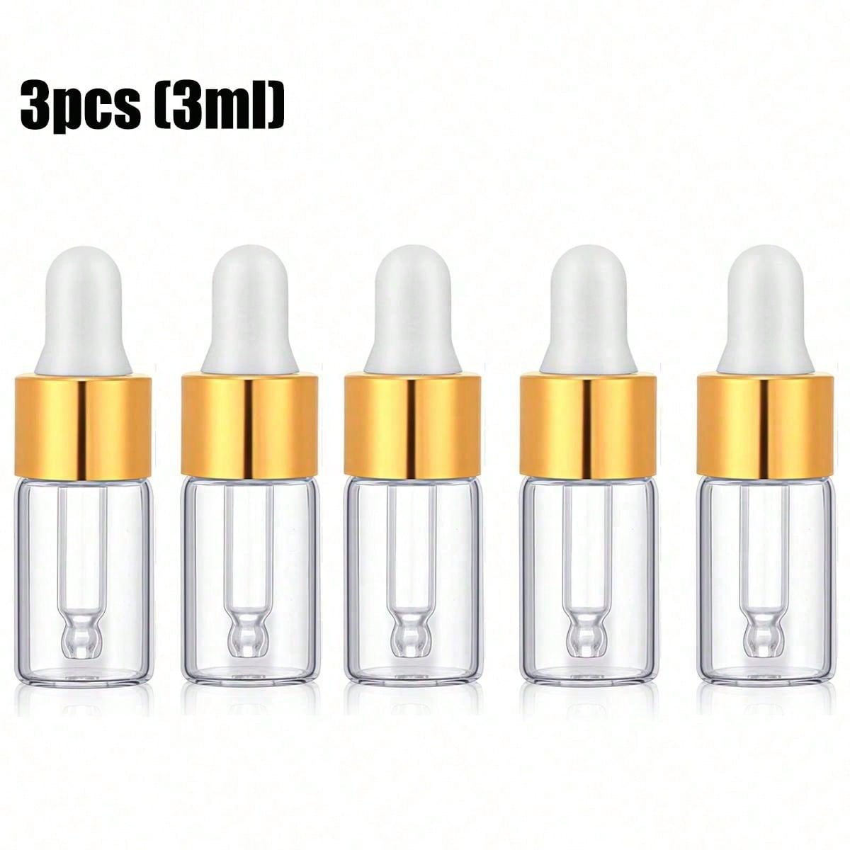 Glass Dropping Bottles Mini Essential Oil Dropper Bottles Empty Sample ...