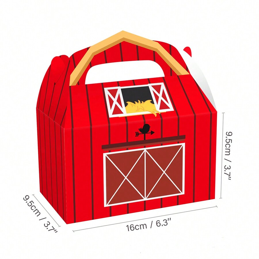 Farm Animal Party Favor Boxes Farm Theme Birthday Goodie Boxes ...