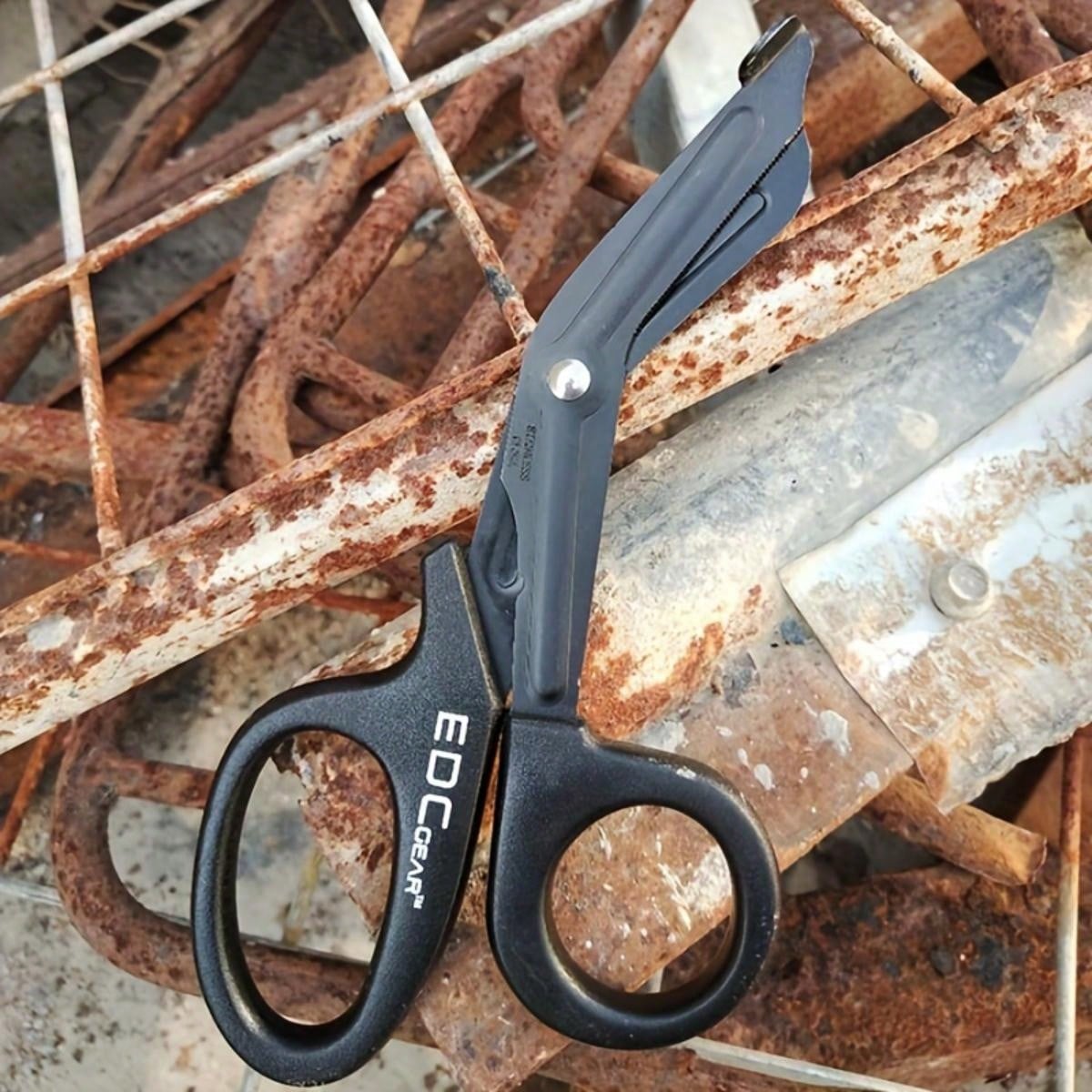 1pc Tactical EDC Shears: Multi-Functional First Aid & Paramedic Bandage ...