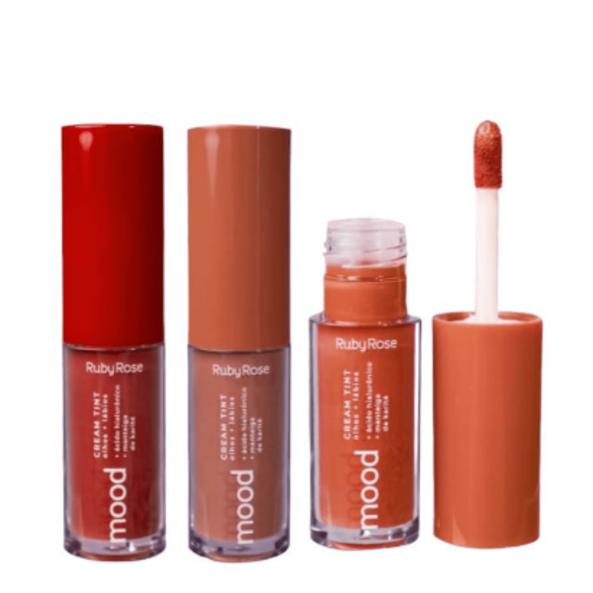 Cream Tint Olhos + Lábios Mood Ruby Rose HB-575 | SHEIN Brasil