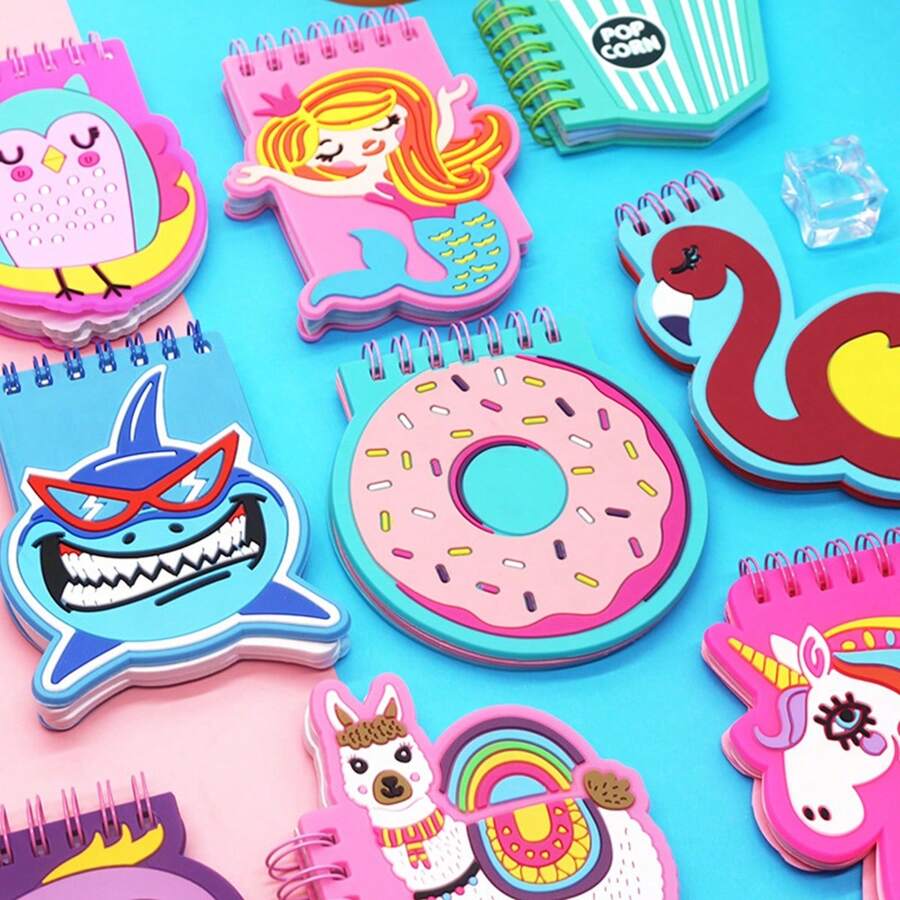 1 Pack Mini Spiral Notebook Cute Notebook Birthday Notepad Kawaii ...
