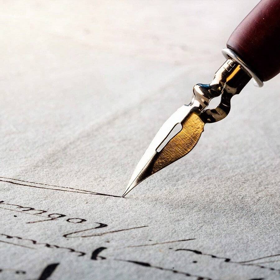 Conjunto De Caligrafia Para Iniciantes Conjunto De Pena De Ganso E ...