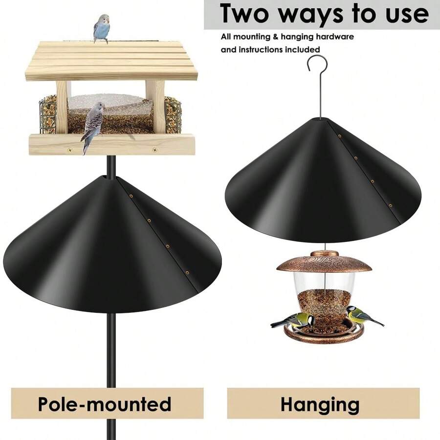 18 Inch Squirrel Baffle Wrap Around Squirrel Proof Baffles Durable ...