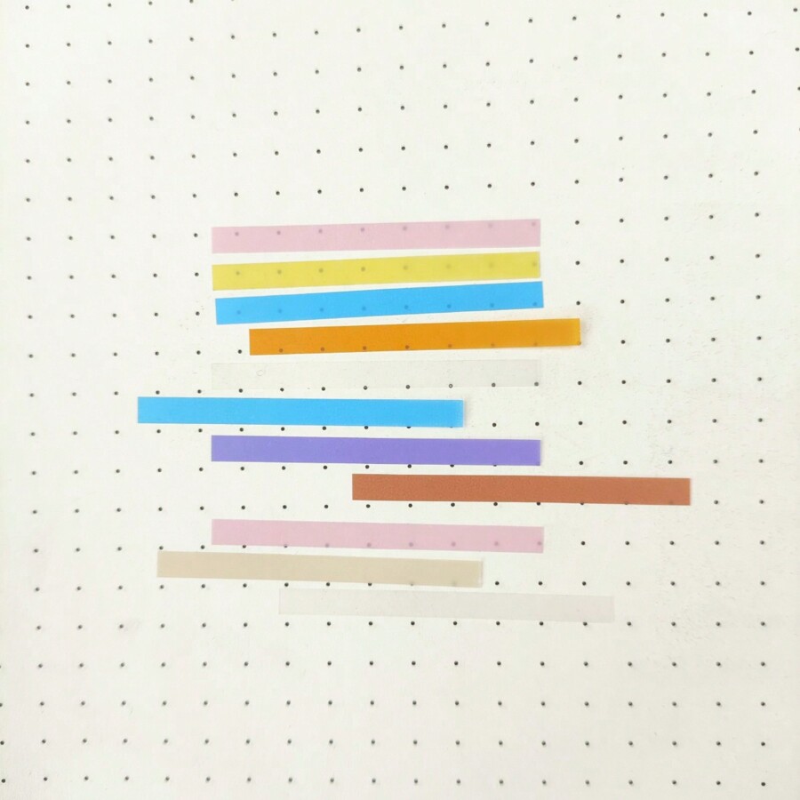 3 Packs 900pcs Ultra Thin Fluorescent Index Tabs, Color Coded ...