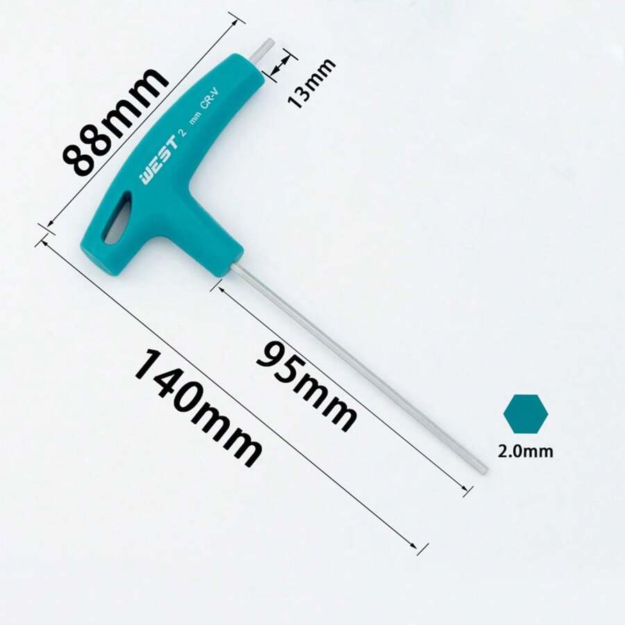 2.0mm (40cr) T-Handled Hex Key Tool | SHEIN USA