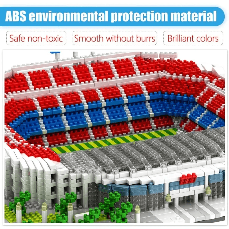 World Famous Stadium Building Block Set 3d Puzzle Assembly Model ...