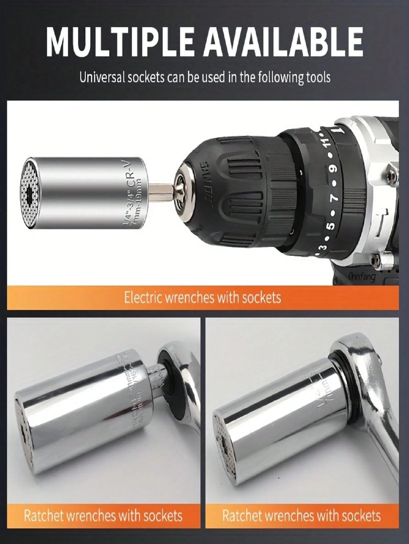 Adaptador De Taladro Universal De 7 A 19 Mm Para Hombres, Juego De ...