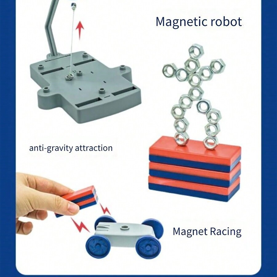 12-In-1 Magnetic Science Experiment Kit In Physics, Interest ...