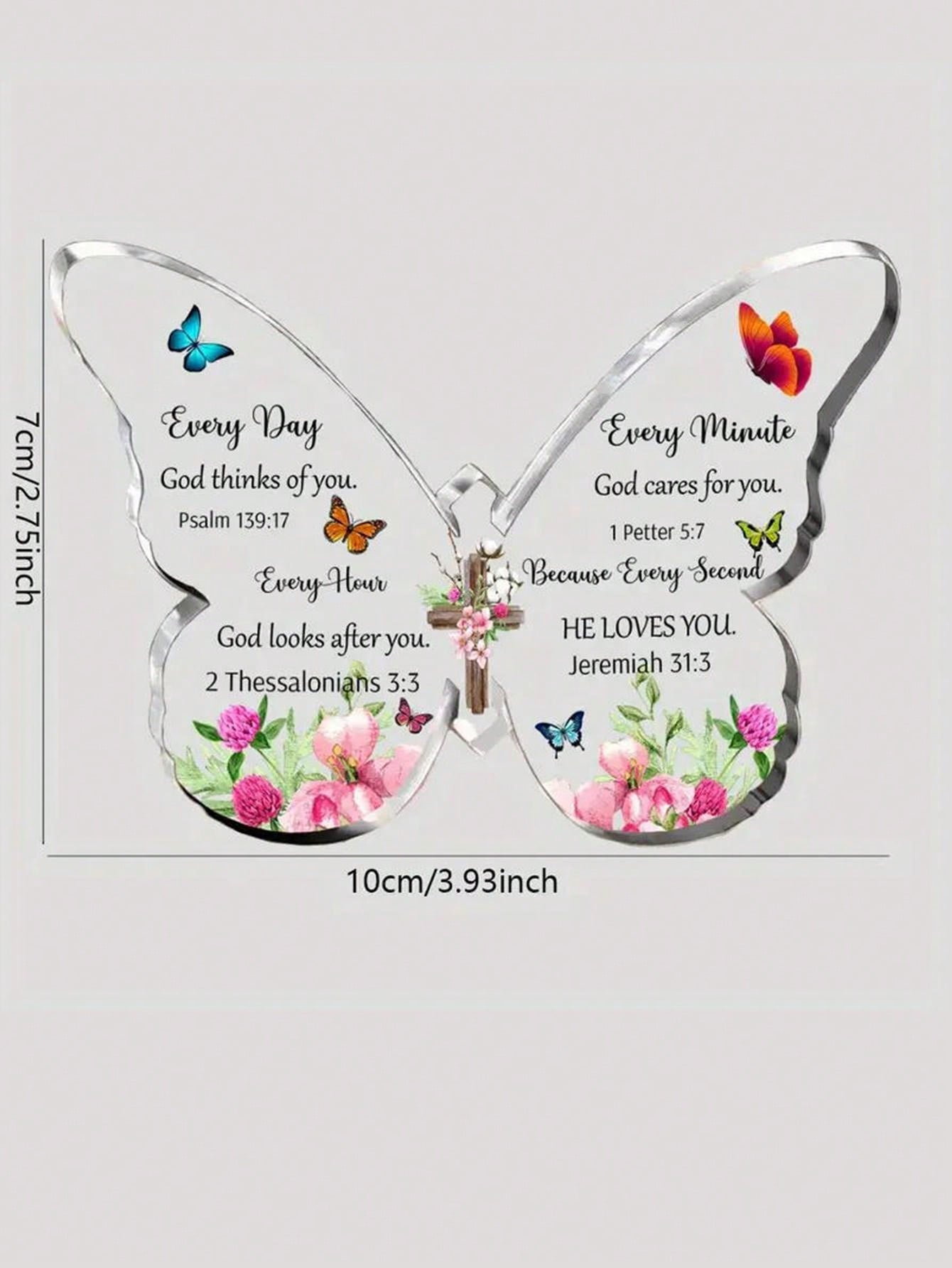 1pc, Acrylic Christian Gifts Bible Verses Gifts For Women Men ...