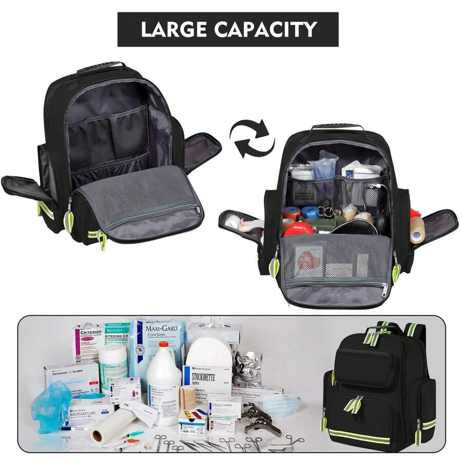 First Aid Backpack, First Aid Trauma Backpack, Emergency Medical ...