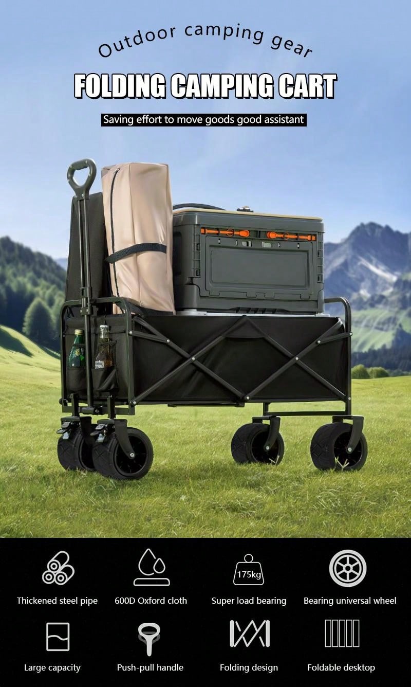 1PC Aircraft Wheeled Carts Outdoor Foldable Hand Pushed Wildlife Carts ...