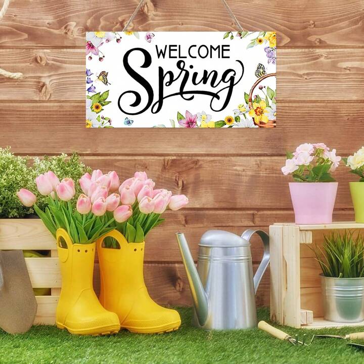 Welcome Spring Signs