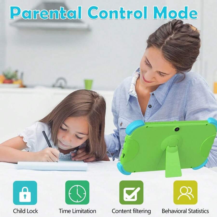 7 Inch Kids Tablet, Tablet For Kids, 2GB 32GB Android Tablet, Parental ...