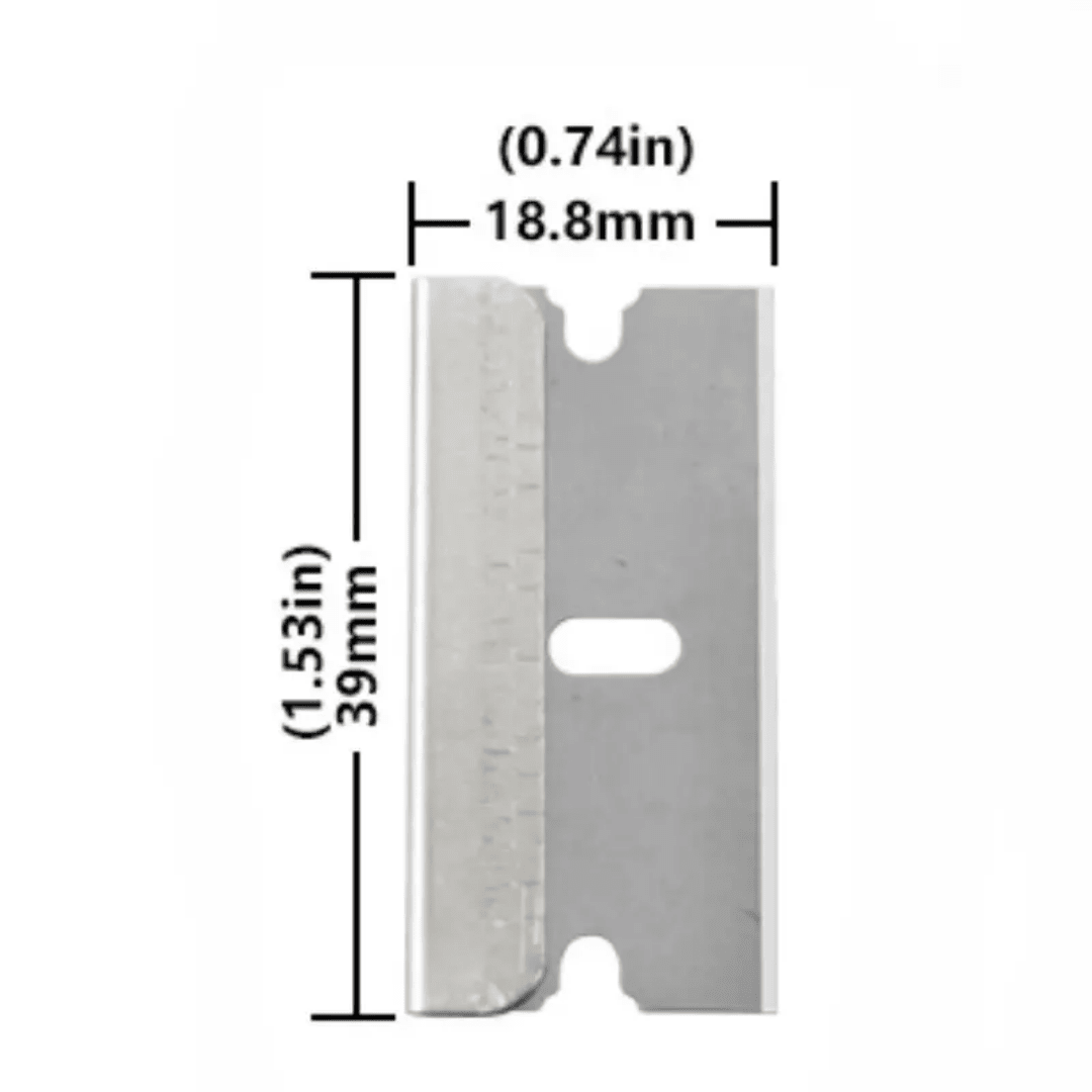 1pc Flat Razor Blade Scraper, Paint Stripping Tool, Window Scraper ...
