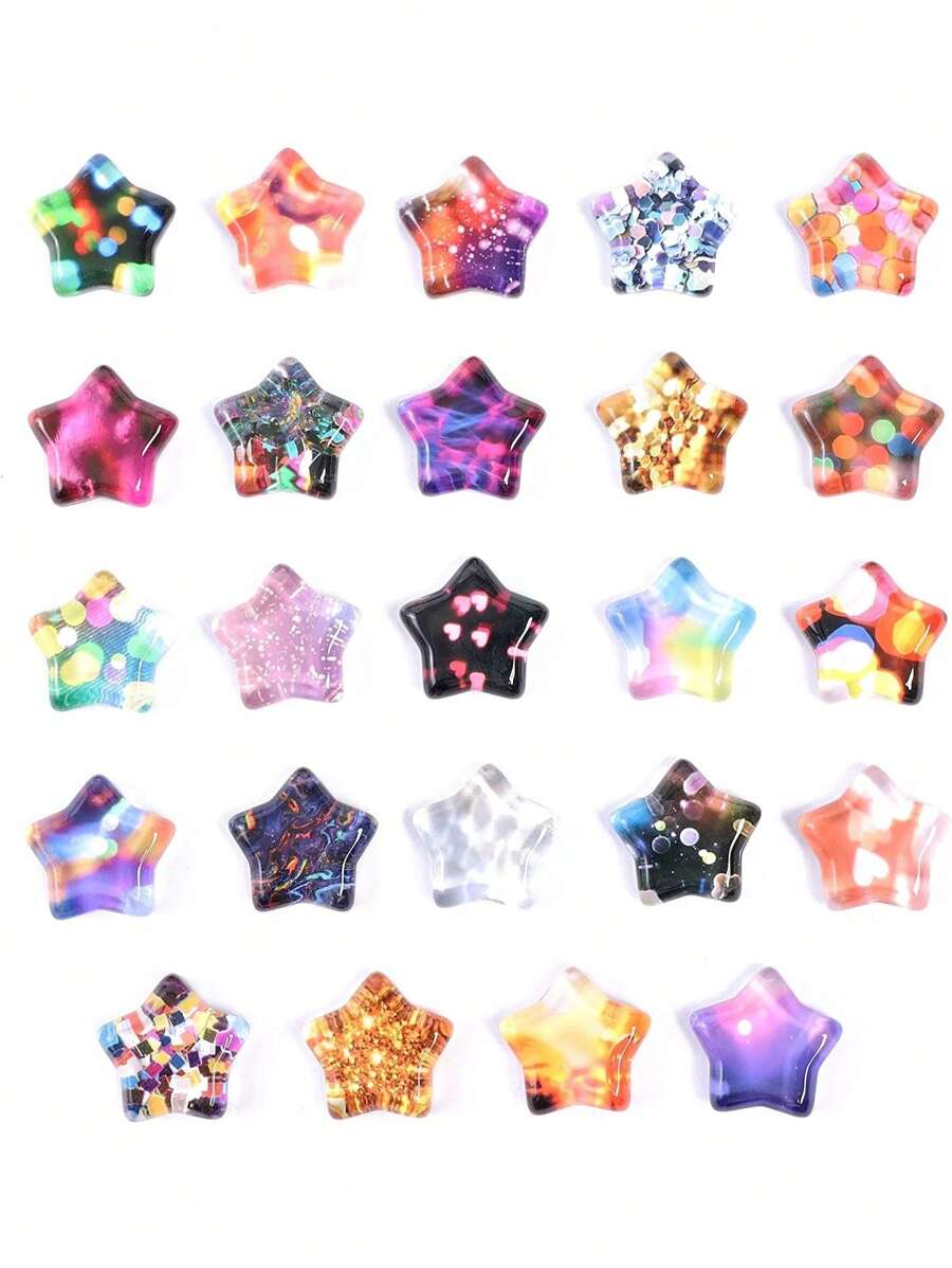 Glass Star Refrigerator Magnets (24 Pack) | SHEIN USA