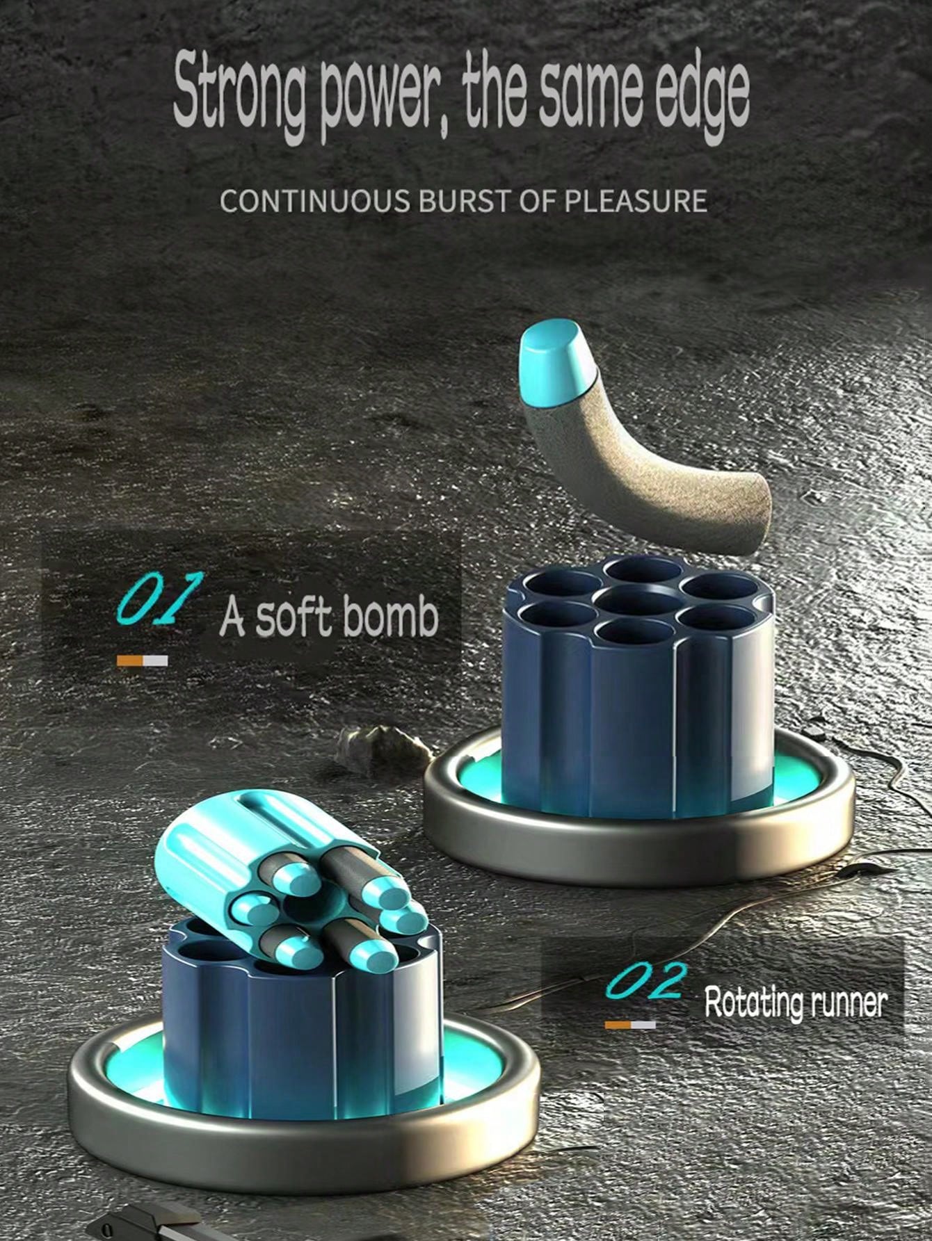 Bullets Guns Toy Soft For Friend Adult Foam Bullet Pistol EVA Foam ...