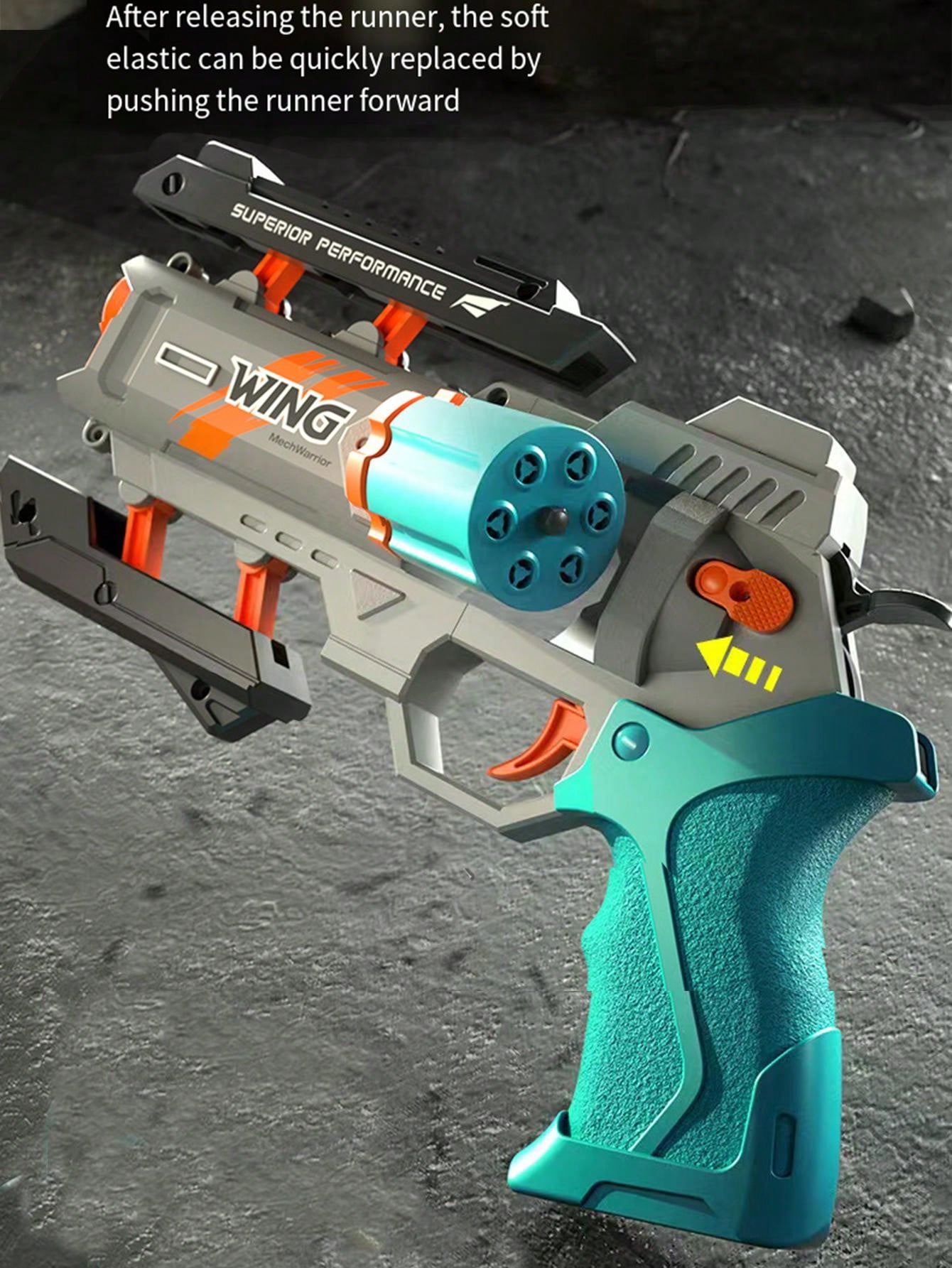 Bullets Guns Toy Soft For Friend Adult Foam Bullet Pistol EVA Foam ...