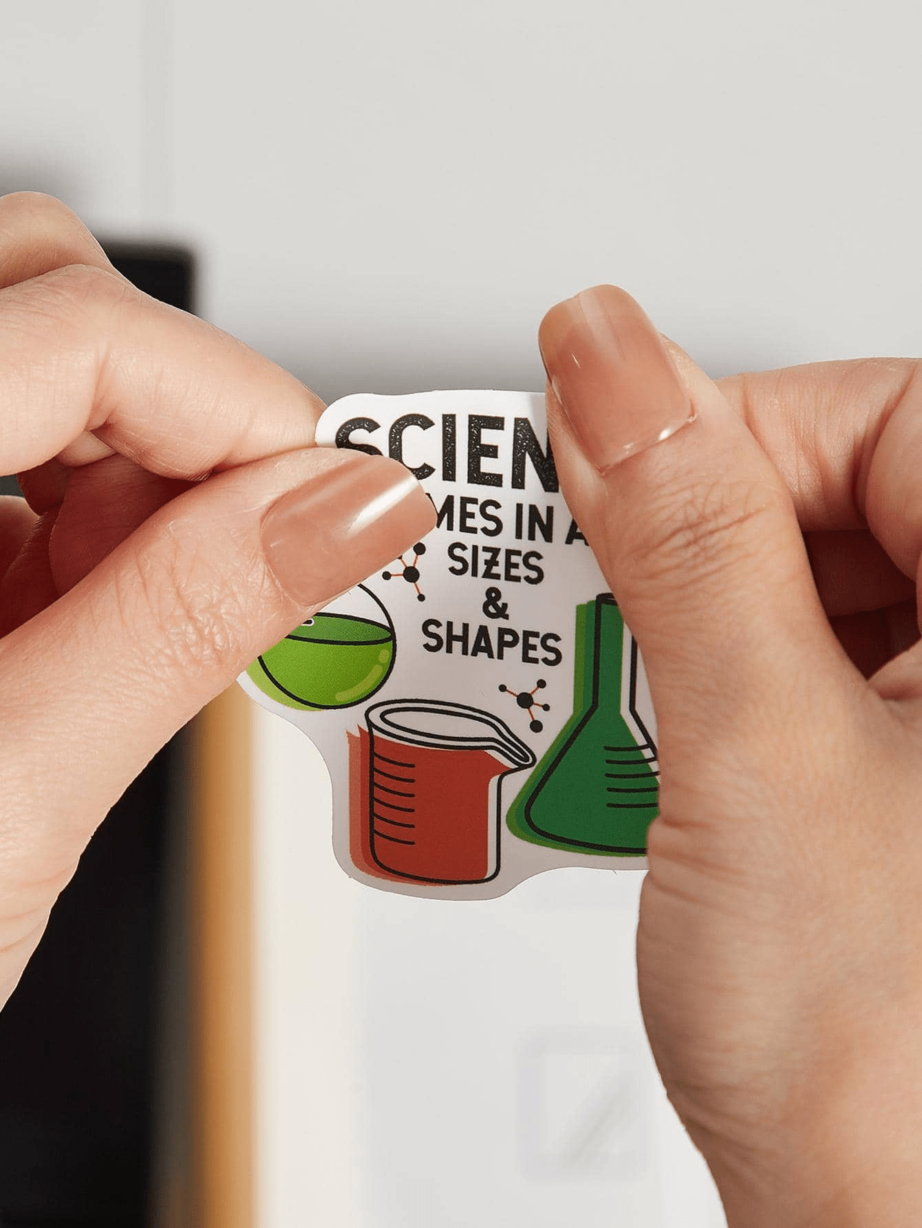 50 Sheets Laboratory Physics And Chemistry Graffiti Stickers Waterproof ...