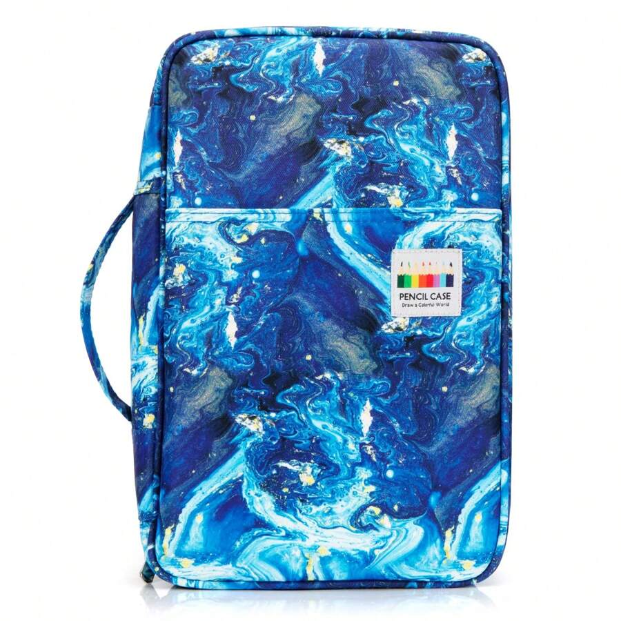 YOUSHARES Color Pencil Case 300 Slots - Oxford Colored Pencil Case With ...