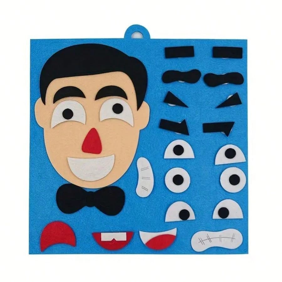 Magic Face Preschool Felt Toy,Face Felt Board For Social Emotional ...