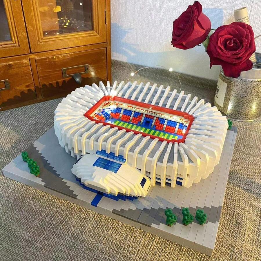 World Famous Stadium Building Block Set 3d Puzzle Assembly Model ...