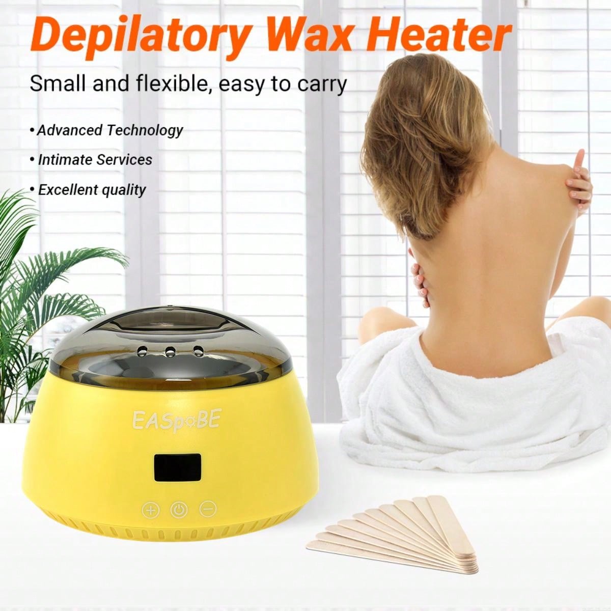 Eu Standard (Yellow) High Performance Unisex Waxing Kit For Sensitive ...