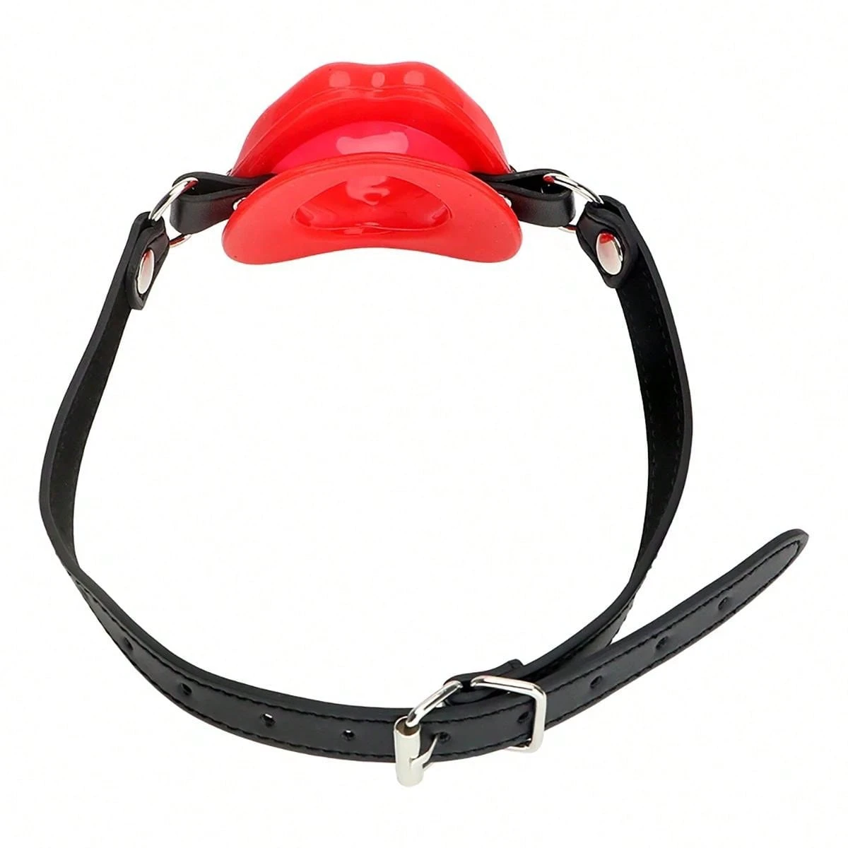 1pc Sex Toys For Couples SM Bondage Open Mouth Gag O Ring Oral Fixation Rubber Lips Adult ...