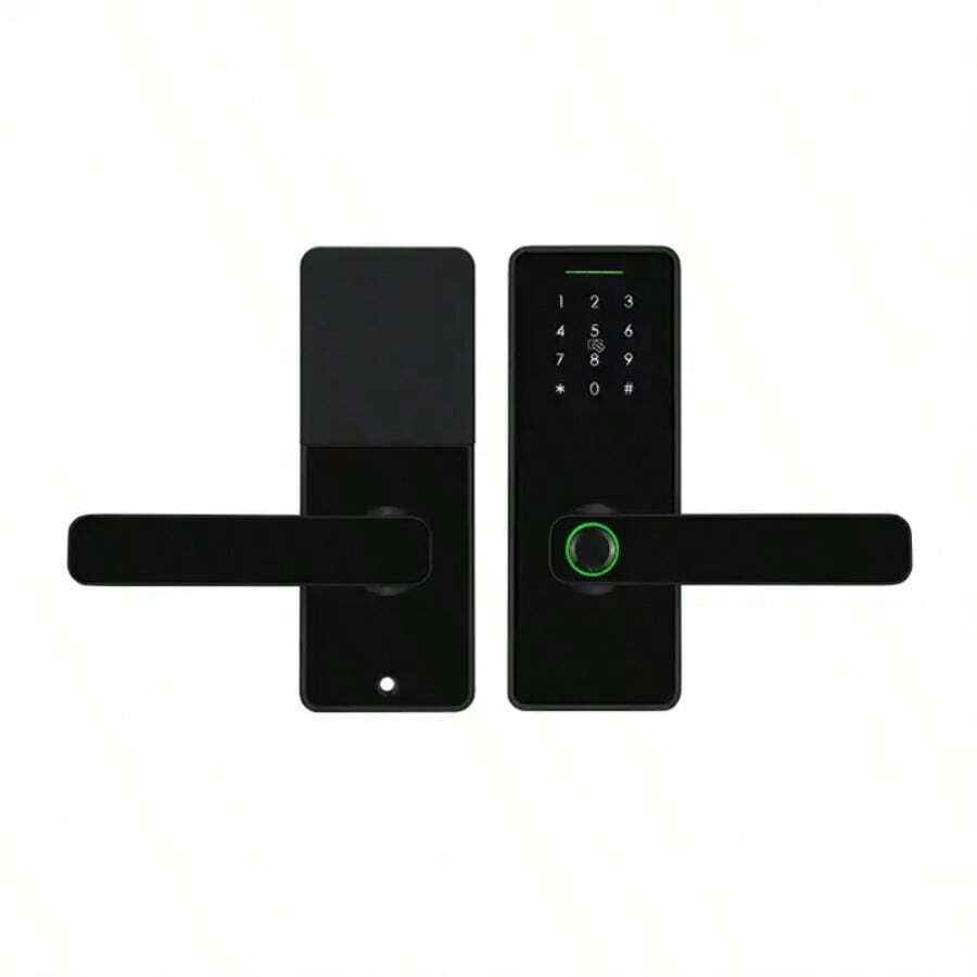 Room Door Handle Intelligent Fingerprint Digital Key Automatic ...