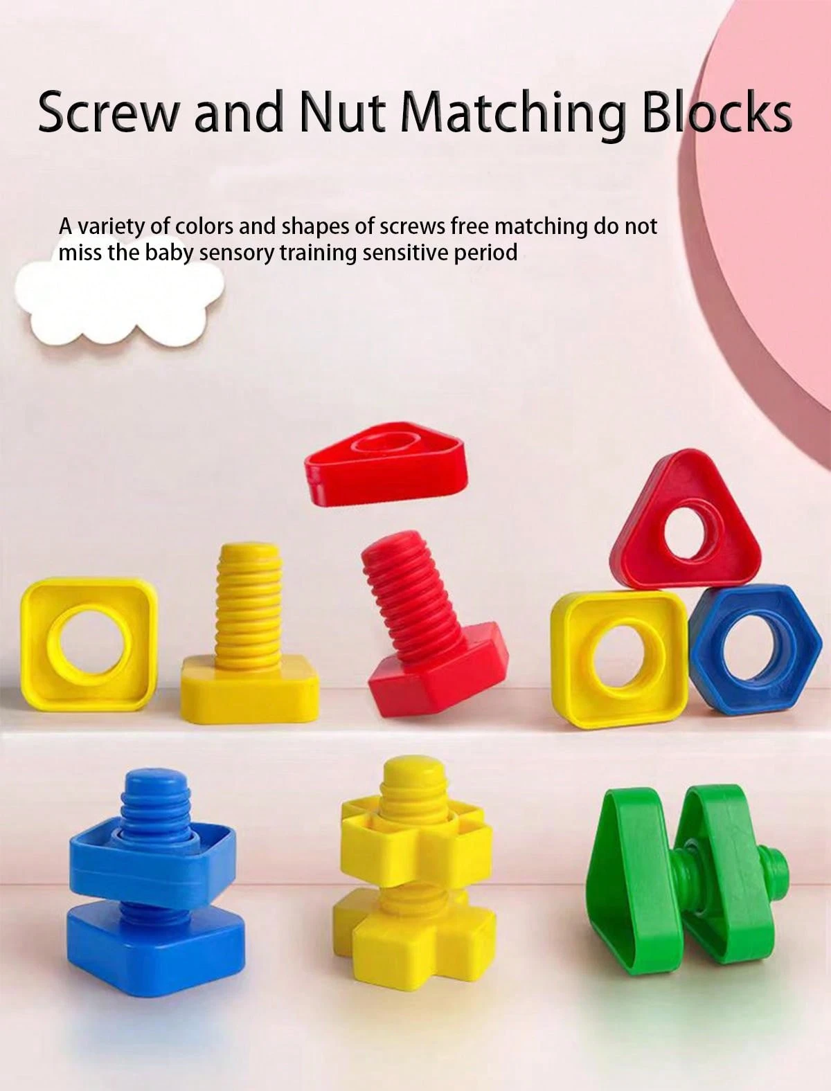 Diy Plastic Bullet Building Blocks Education Toy For Kindergarten ...