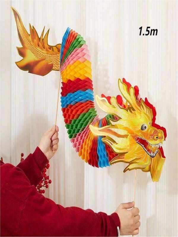 Handheld 3d Dancing Dragon Toy With Stretchable And Twisting Design, A ...