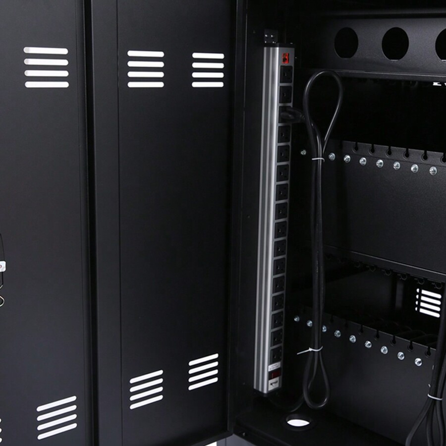 Mobile Charging Cart And Cabinet For Tablets Laptops 30-Device, Mobile ...