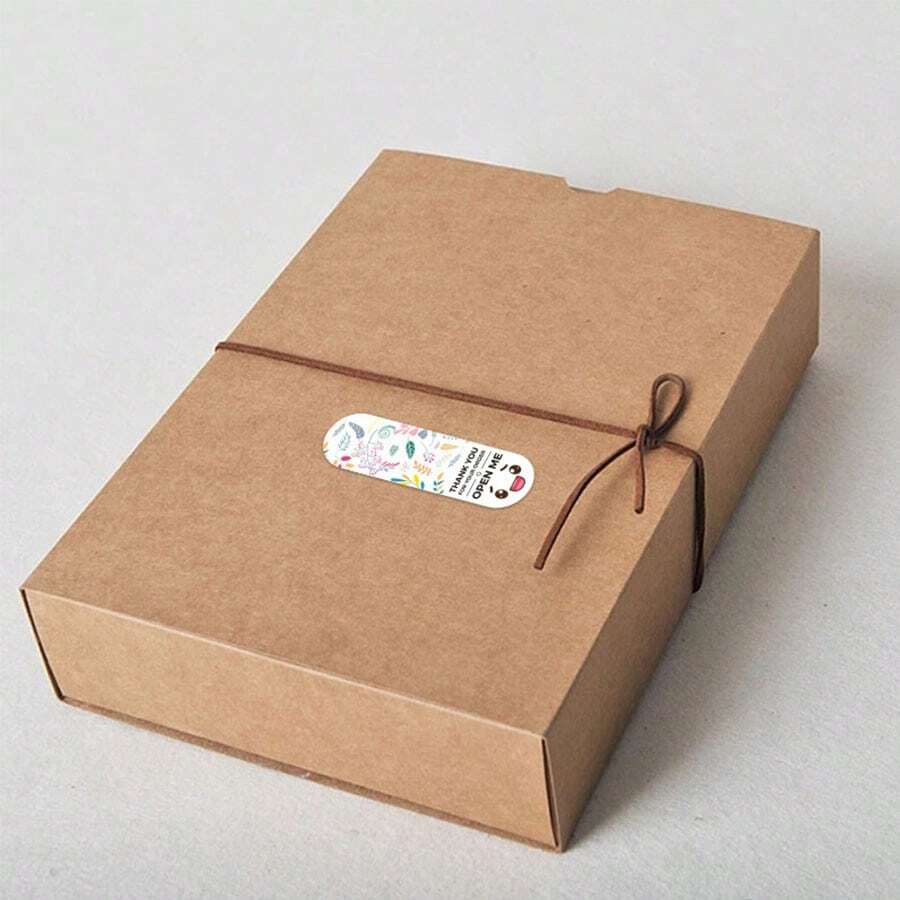 100pcs/Pack Cute Emoticon Rectangle Stickers For Gift Boxes, Sealing ...