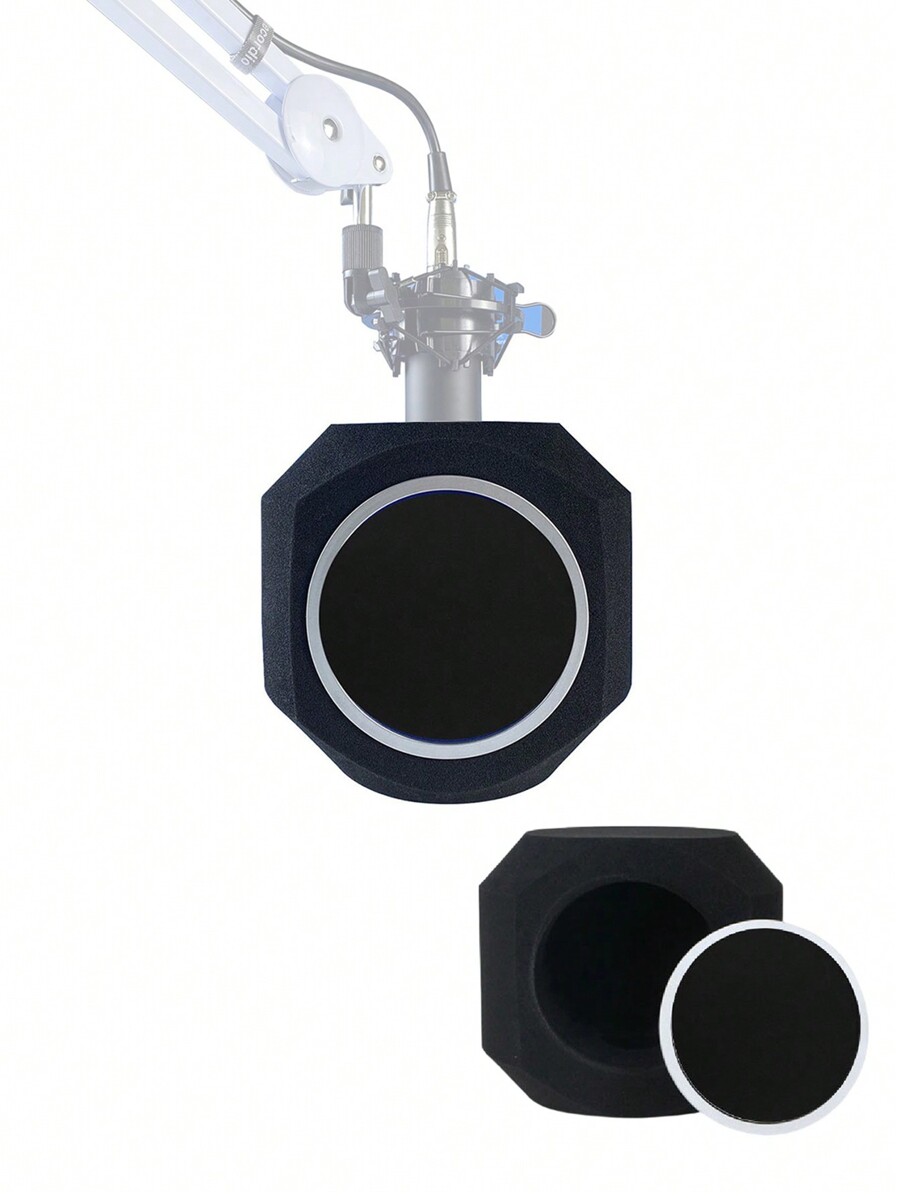 1pc Microphone Wind Shield Pop Filter Isolation Ball Acoustic For ...
