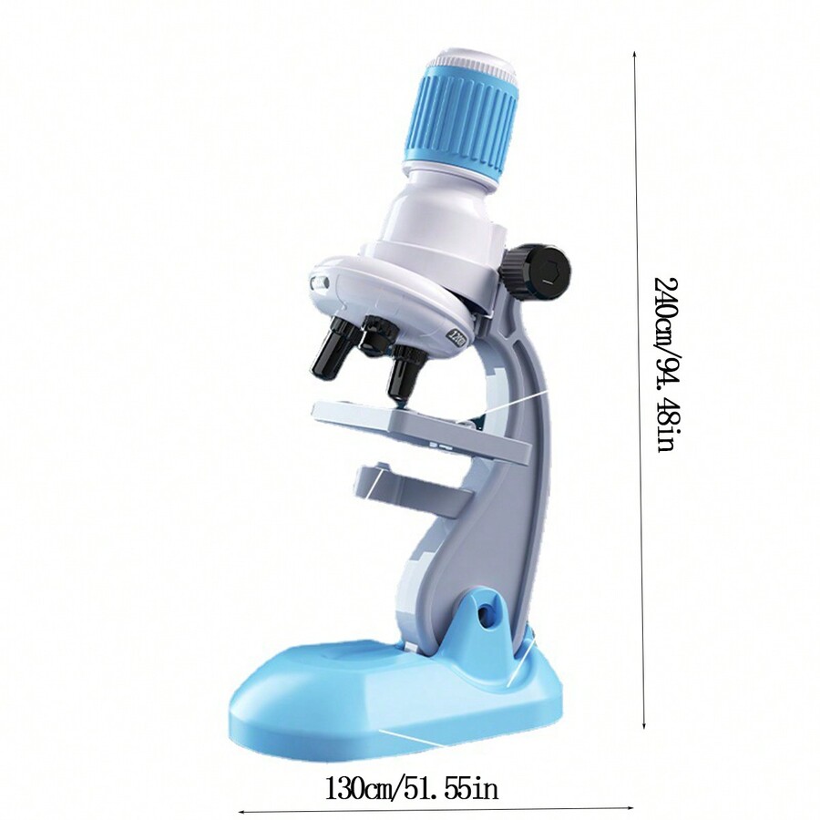 1pc 1200x Biology Science Microscope Experiment Equipment Kit For ...