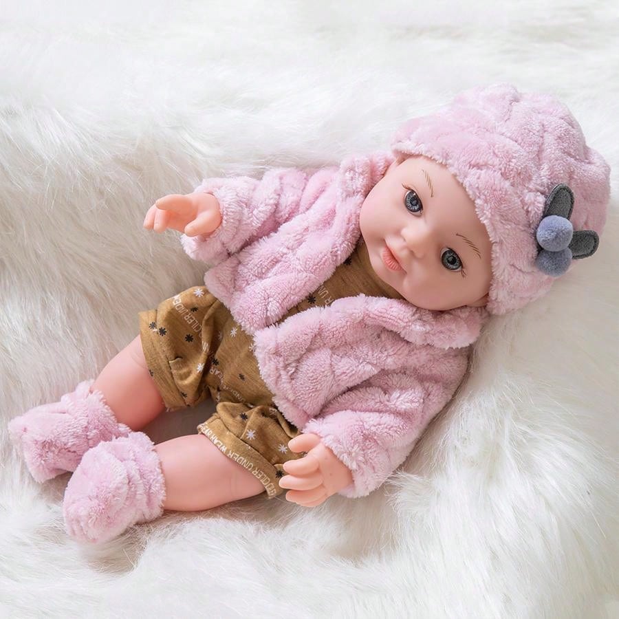 12-Inch Realistic Silicone Reborn Doll, Baby Soothing & Simulation Toy ...
